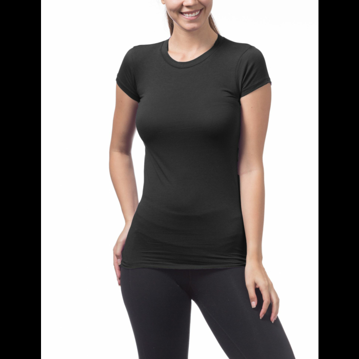 Pro Club Women's Short Sleeve Crew Neck Tee