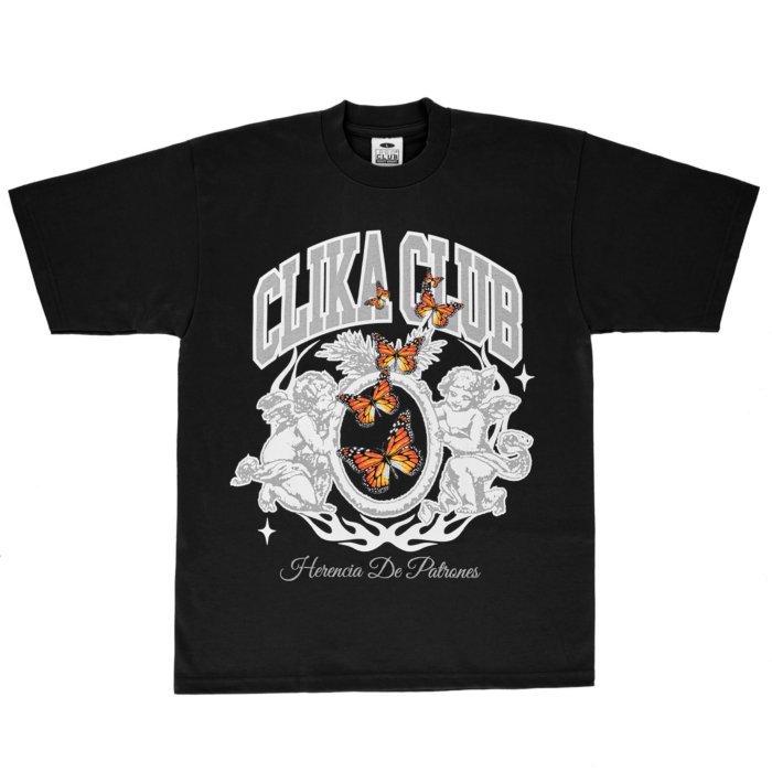 Pro Club x Herencia de Patrones "Clika Club" Hope Black T-Shirt