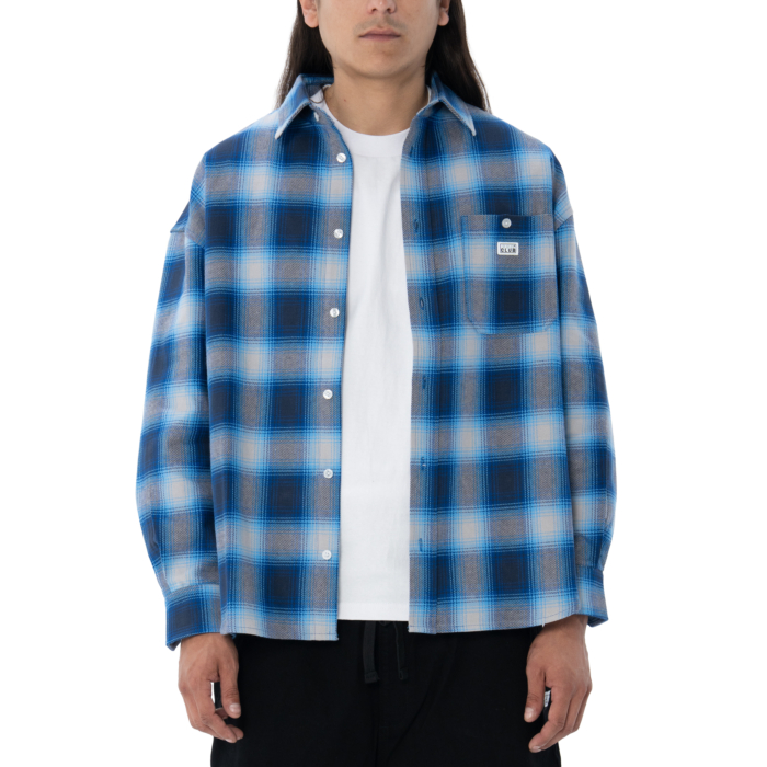 Pro Club Men's Heavywide Ombre Flannel Shirt